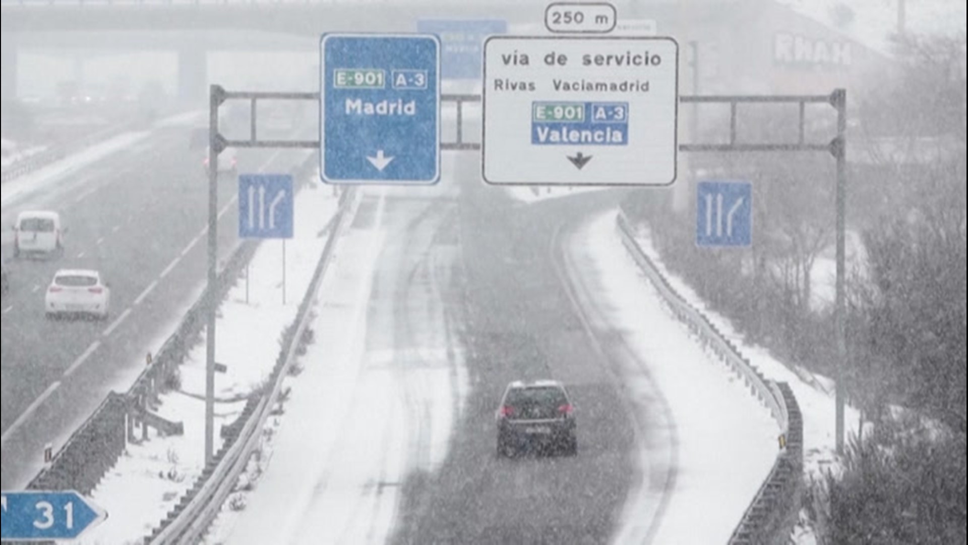 Storm Filomena batters Spain with heavy snow and rain | cbs8.com