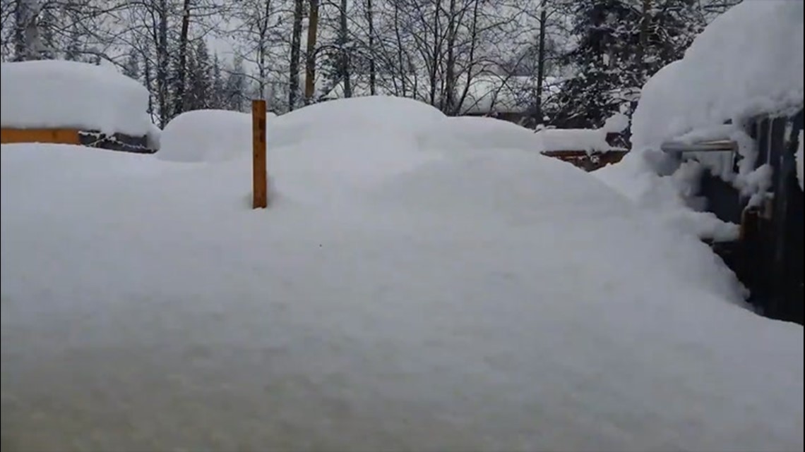 Start of April brings record-breaking snow to Alaska | cbs8.com