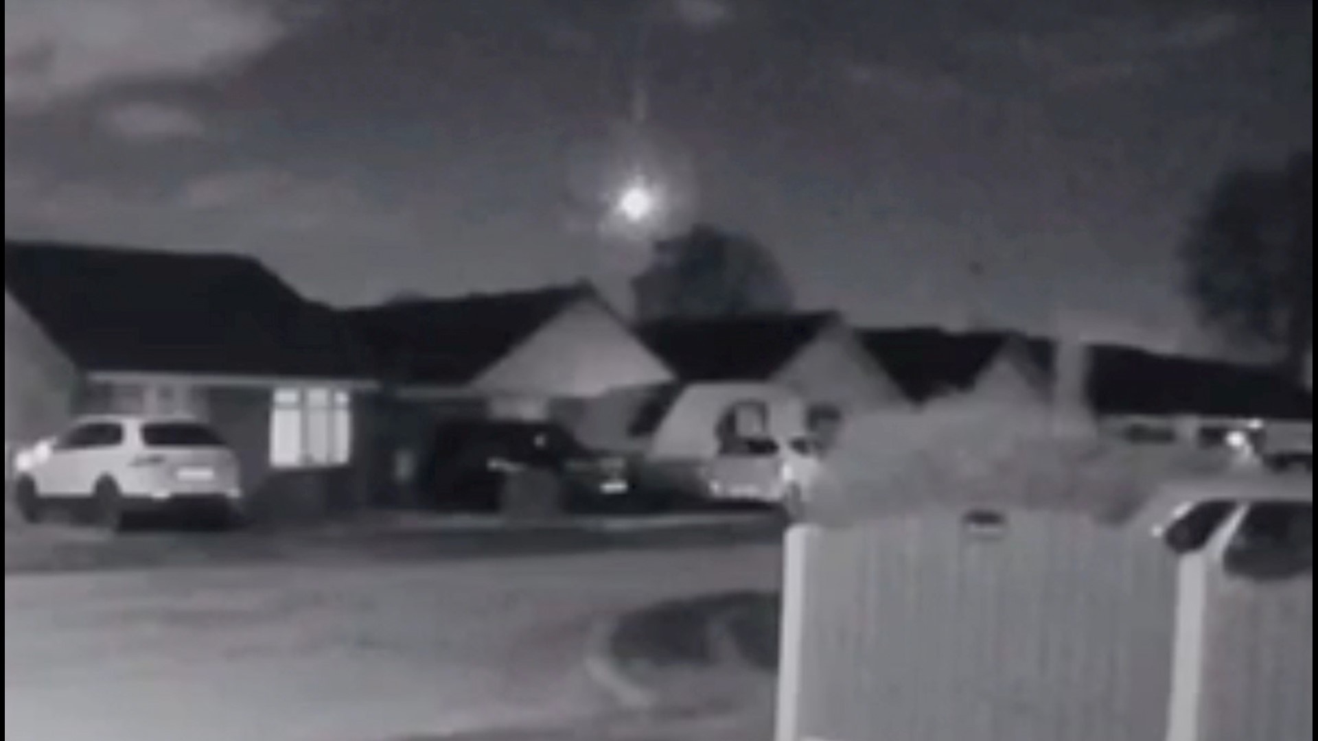 Streaking meteor caught on doorbell camera in Britain | cbs8.com
