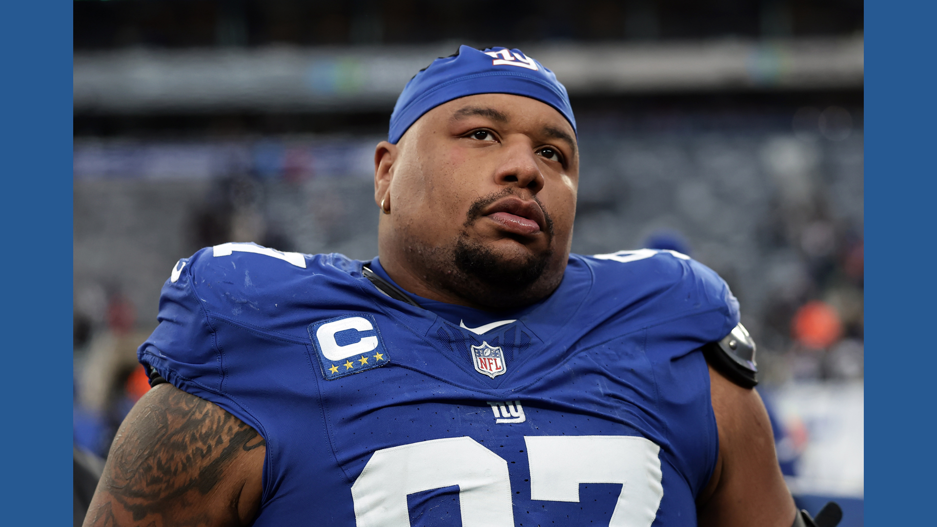 Bengals get star defensive tackle Dexter Lawrence from Giants for 10th ...