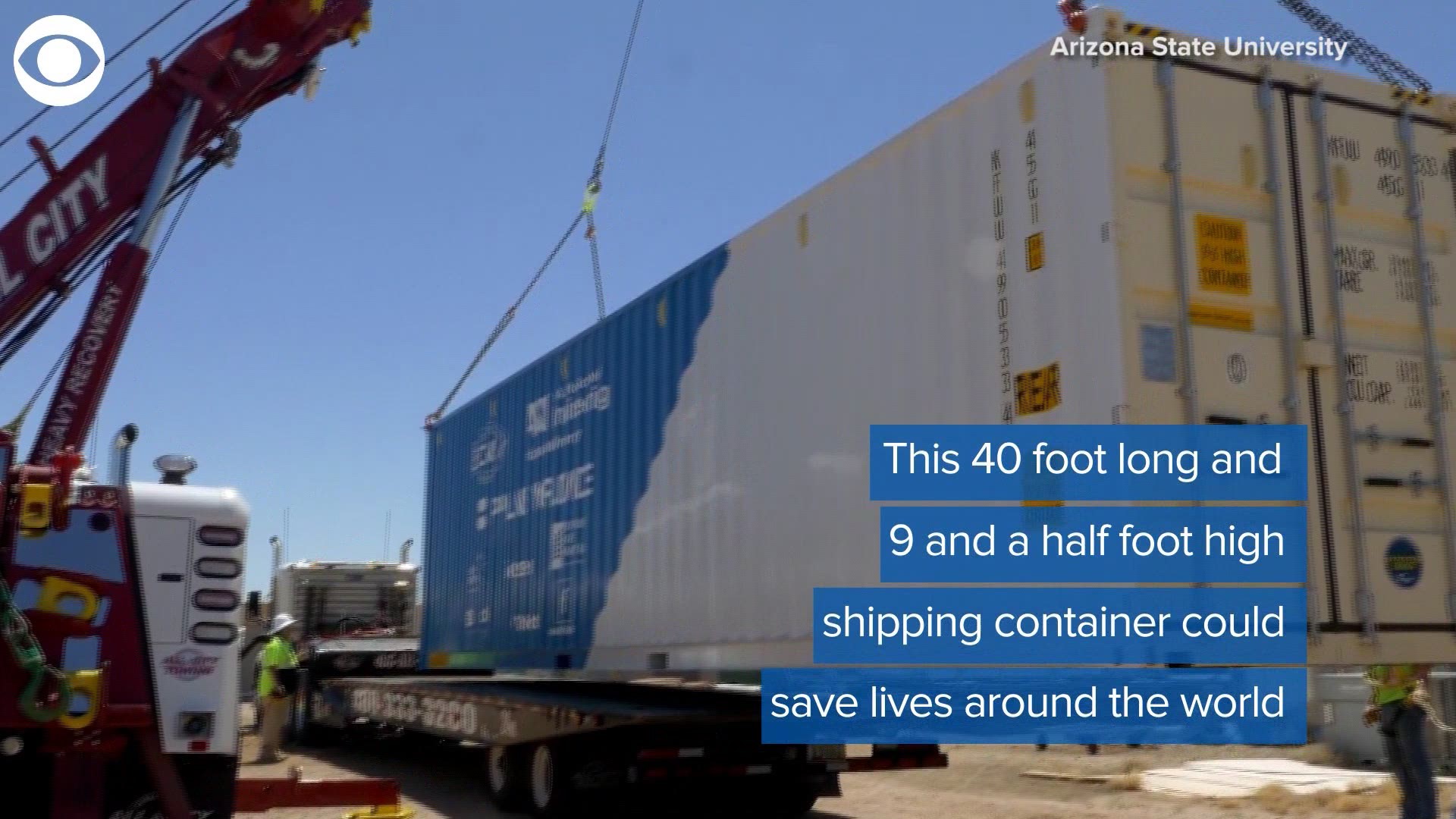 Shipping container clinics could bring help to remote areas | cbs8.com