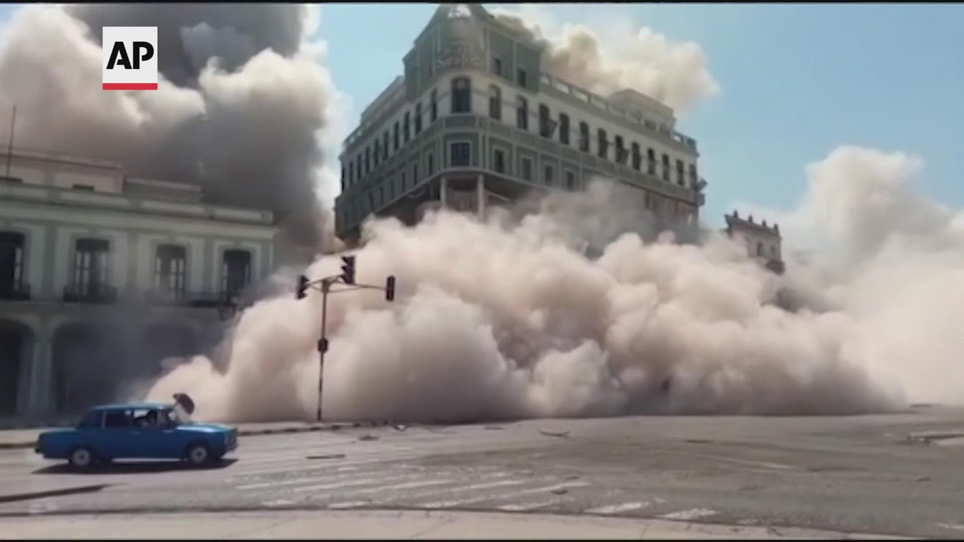 Deadly explosion at Cuba hotel, at least 30 killed | cbs8.com