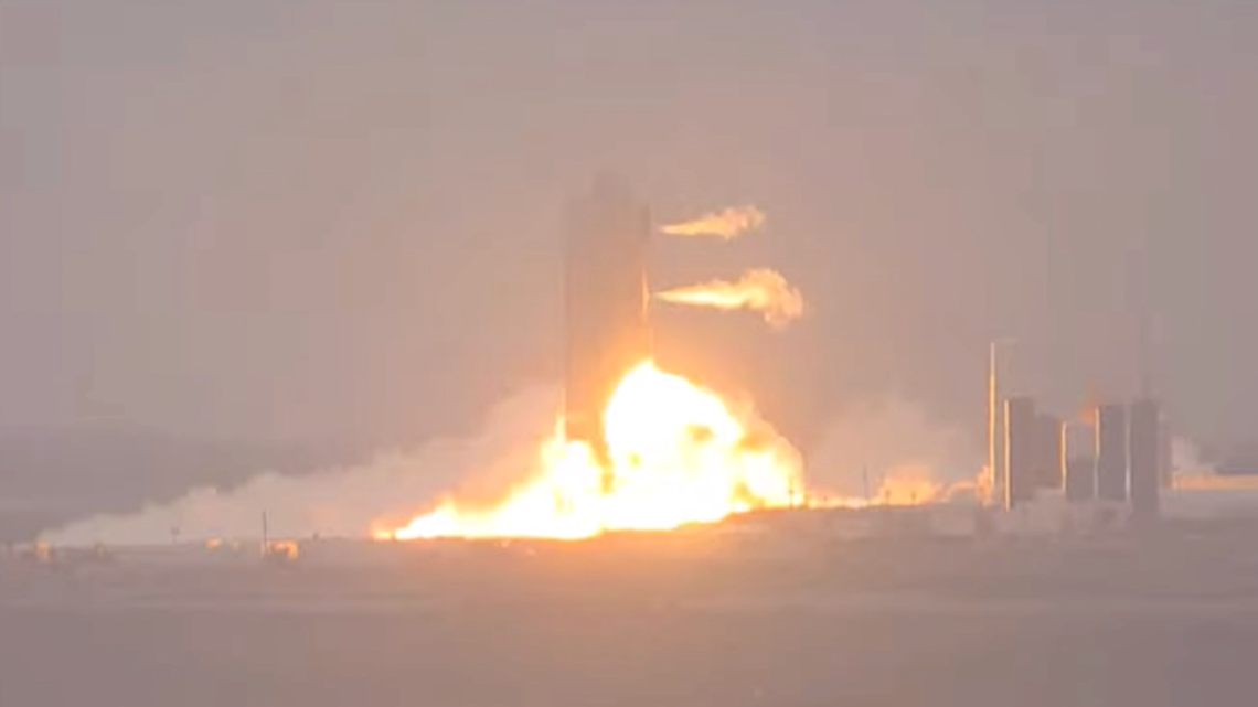 Video: SpaceX prototype rocket explodes in Texas | cbs8.com