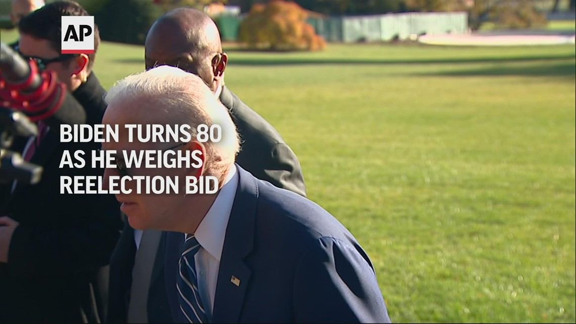 Biden turns 80 as he weighs reelection bid | cbs8.com