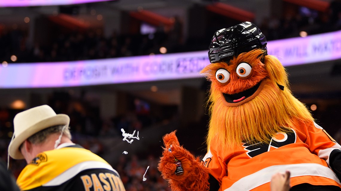 Philadelphia Flyers mascot 'Gritty' accused of punching boy | cbs8.com
