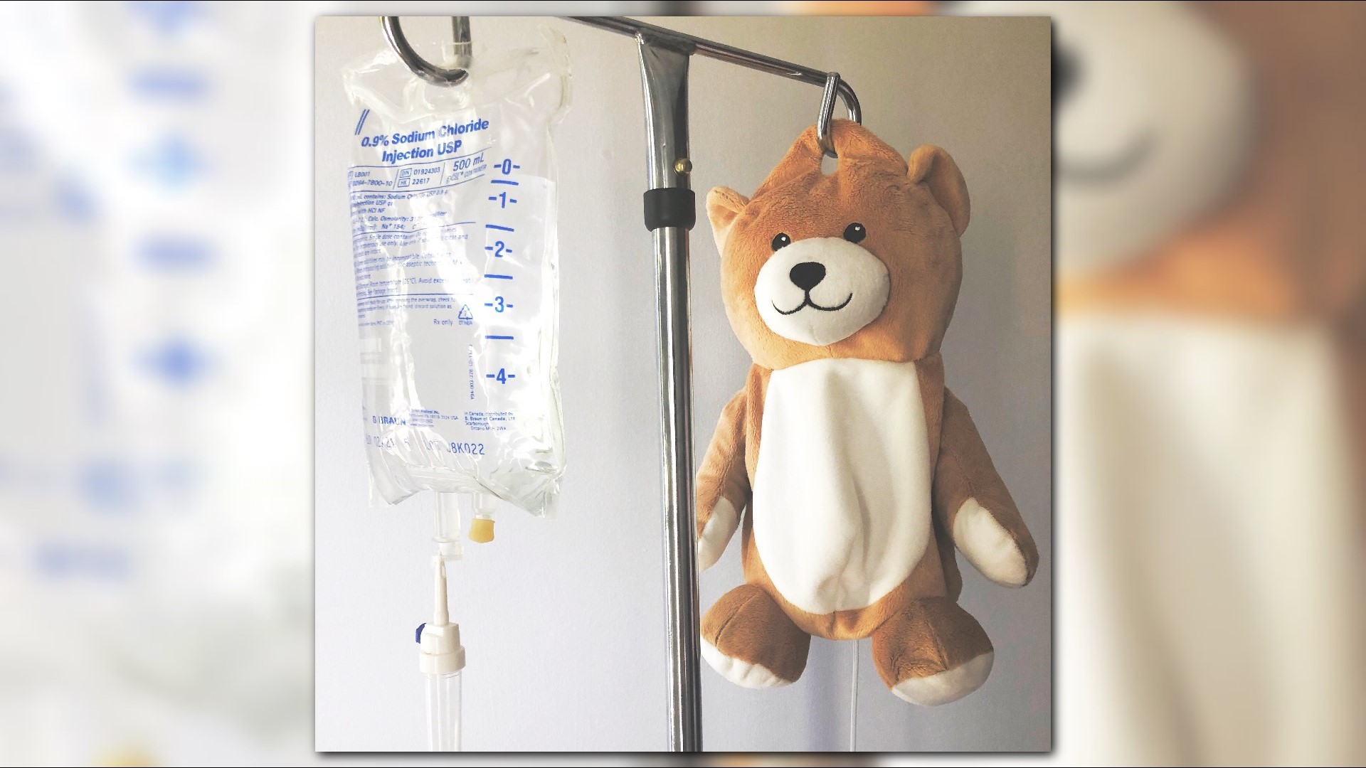 Girl with autoimmune disease creates 'Medi Teddy' bears that hide IV ...
