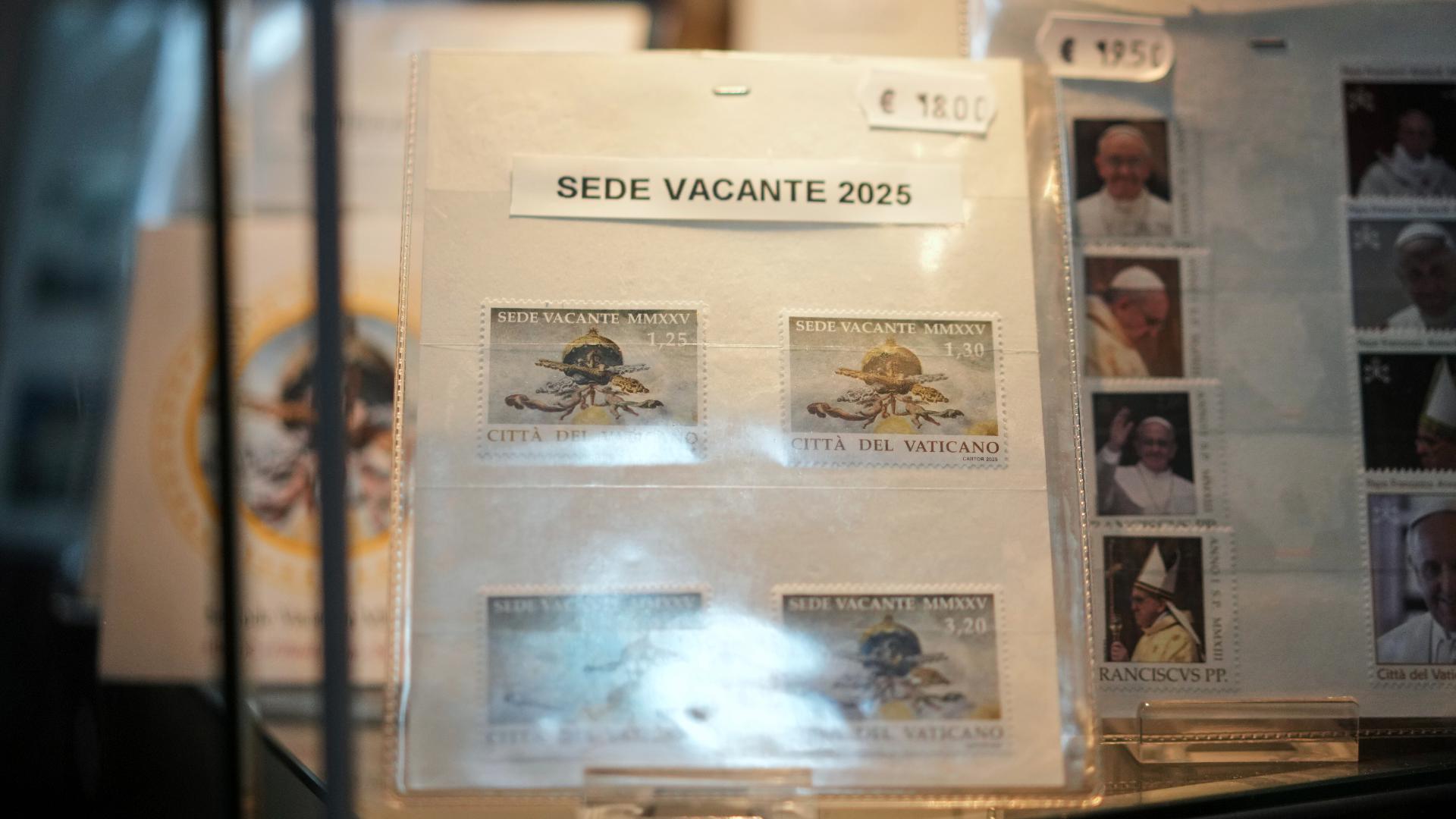 Vatican issues special 'sede vacante' stamps only valid until a new pope elected | cbs8.com