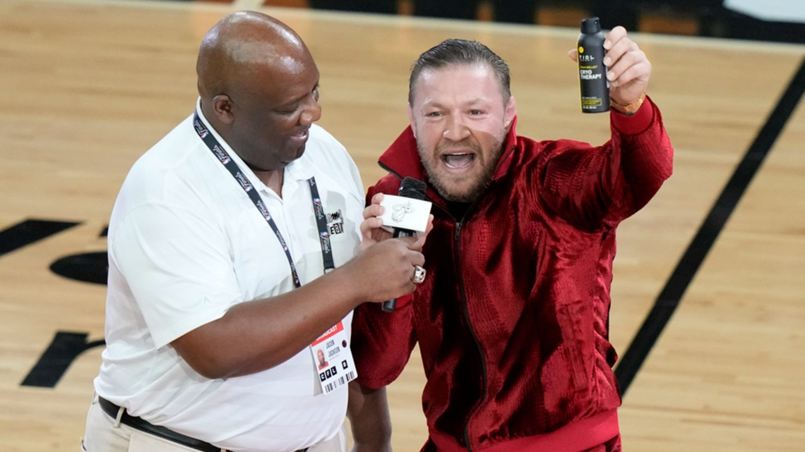 Conor McGregor accused of sexual assault at NBA Finals | cbs8.com