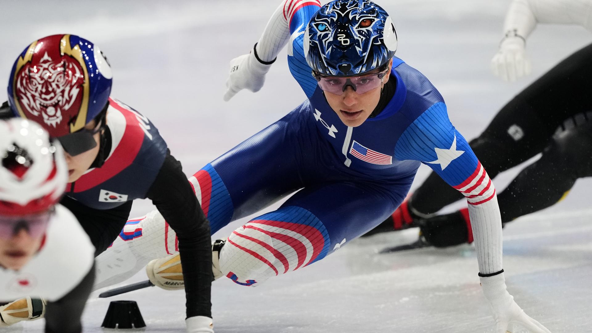 Did Team USA's Kristen Santos-Griswold win gold in speedskating? | cbs8.com