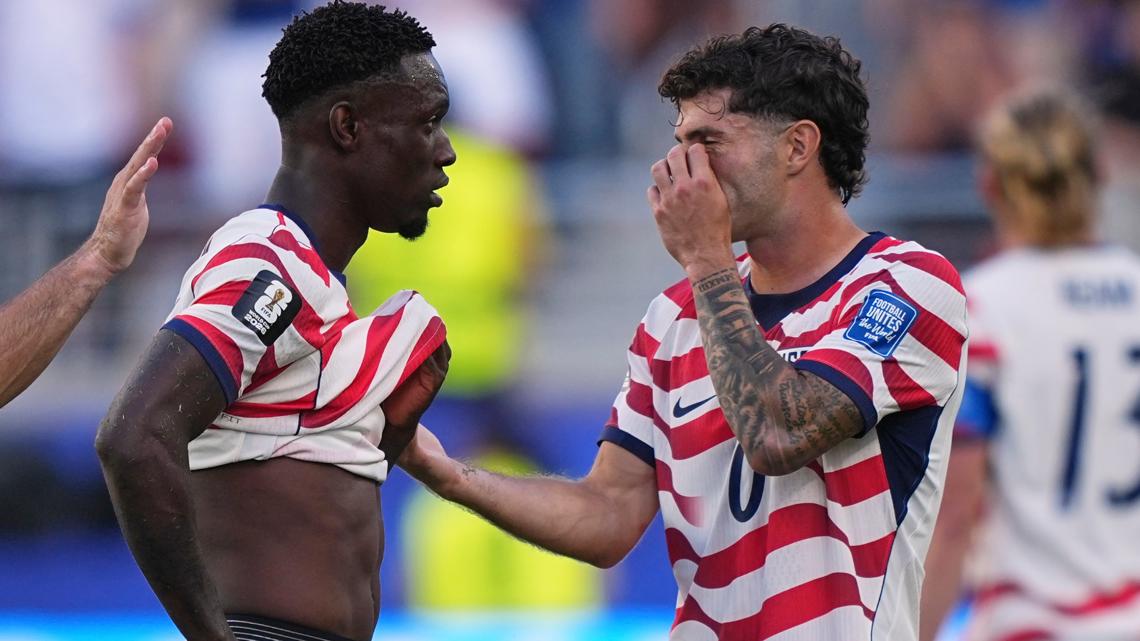 US forward Folarin Balogun got a red card. What does that mean for the ...