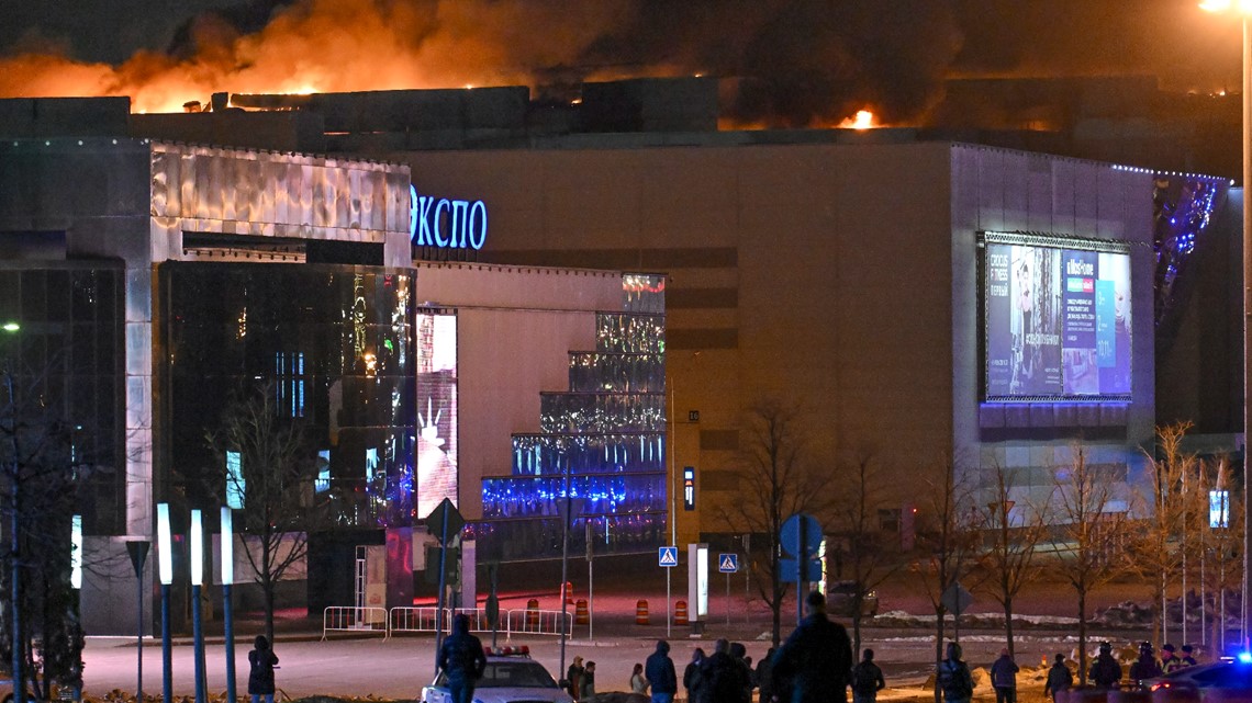 Moscow concert hall shooting: Gunmen wore combat fatigues | cbs8.com