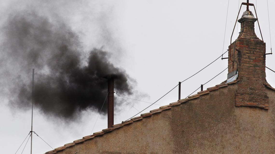 What time will we see white or black smoke from conclave? US time zone info | cbs8.com