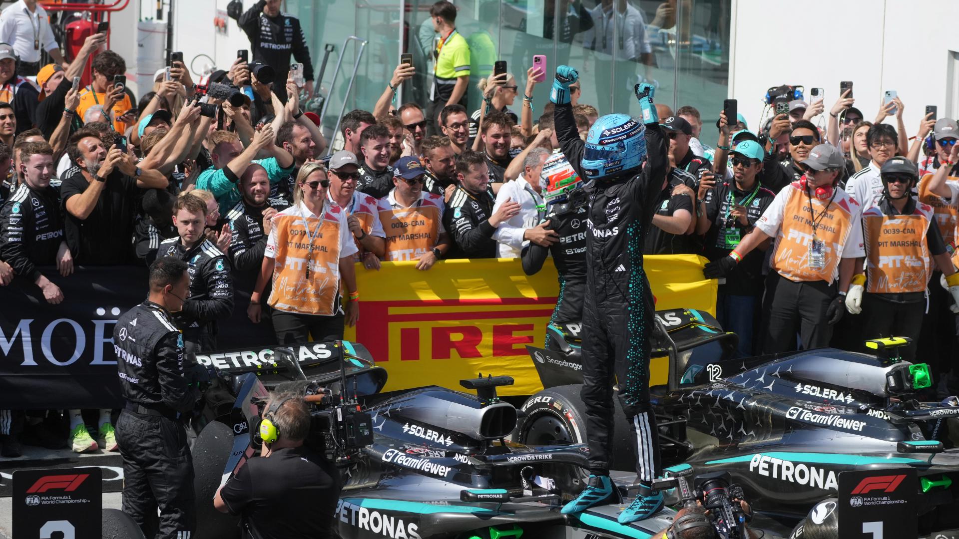 F1 Canadian Grand Prix race highlights: Mercedes double podium | cbs8.com
