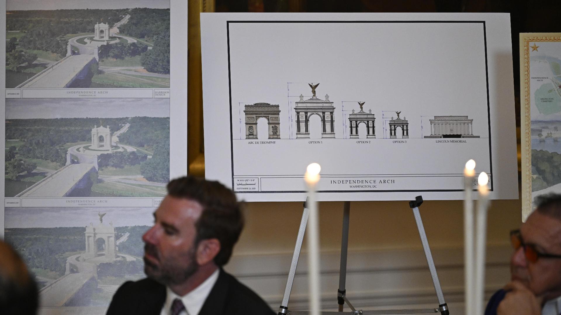 Plans revealed for 'Arc de Trump' near Lincoln Memorial | cbs8.com
