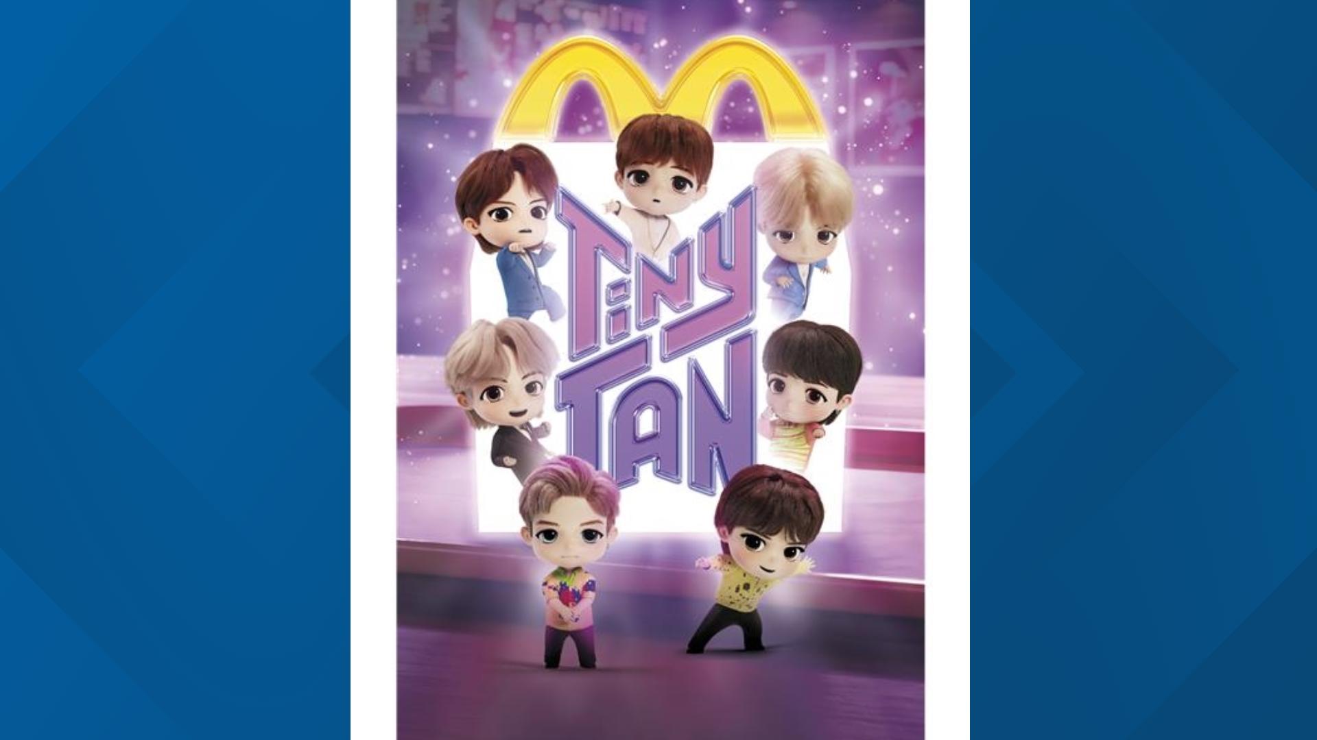 McDonald's and BTS to launch new TinyTAN Happy Meal globally | cbs8.com