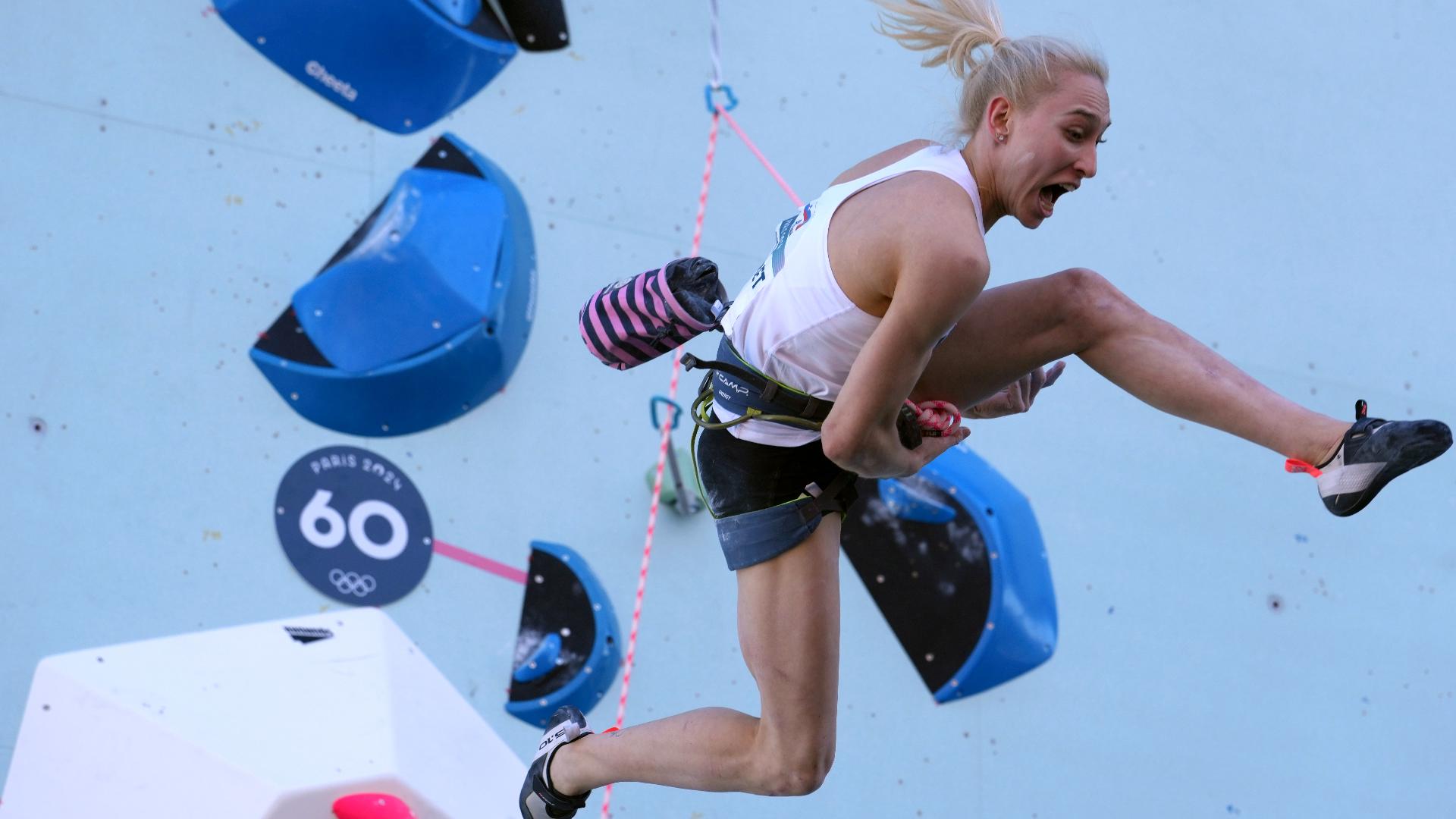 Here's how Team USA did in the women's sport climbing final | cbs8.com