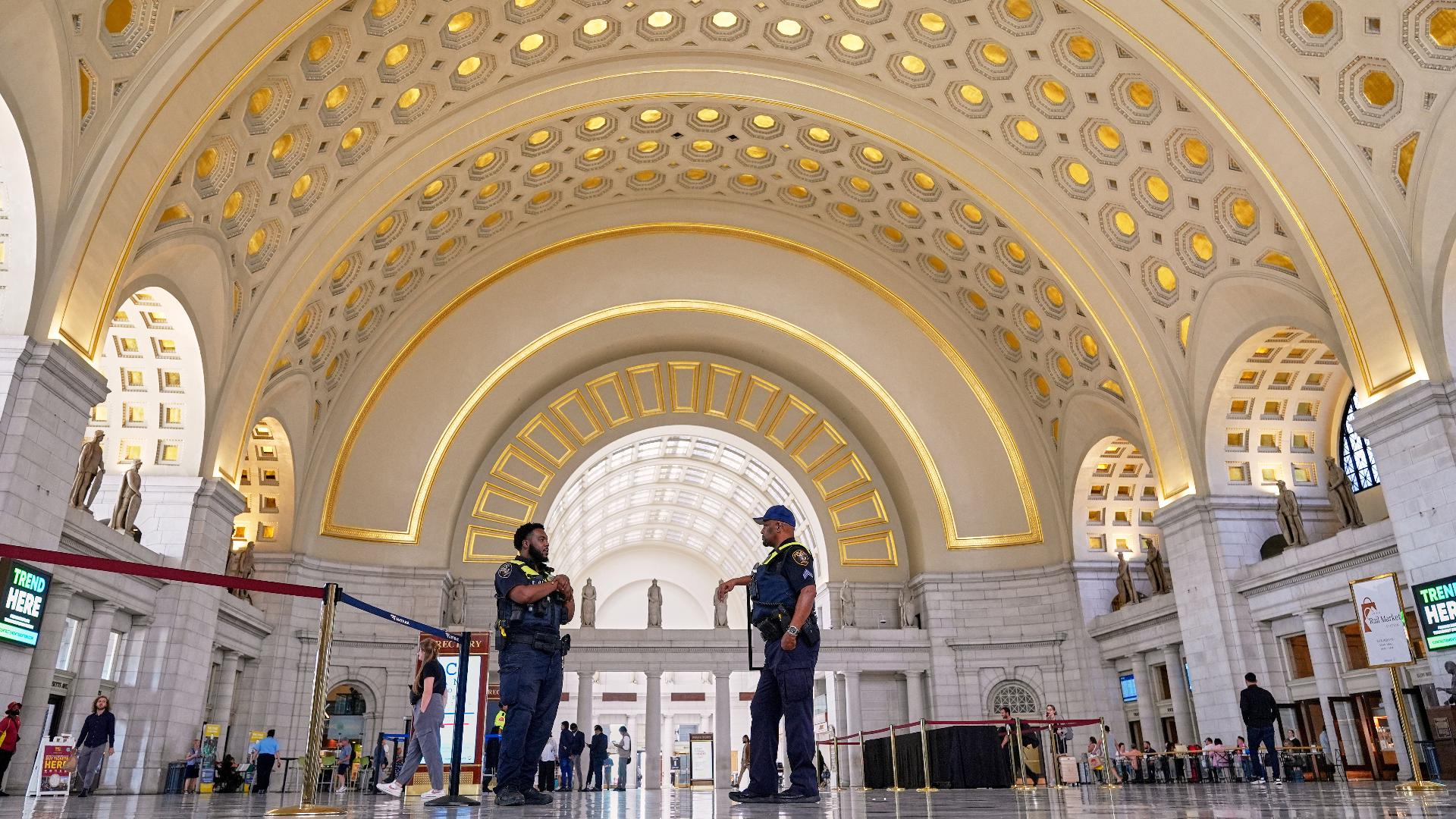 Trump extends control over DC, takes Union Station away from Amtrak | cbs8.com