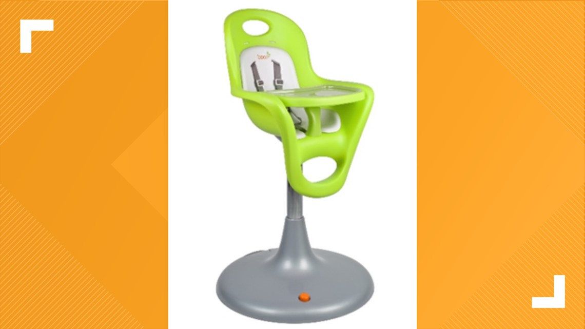 Recall issued for 83k high chairs over falling risk | cbs8.com