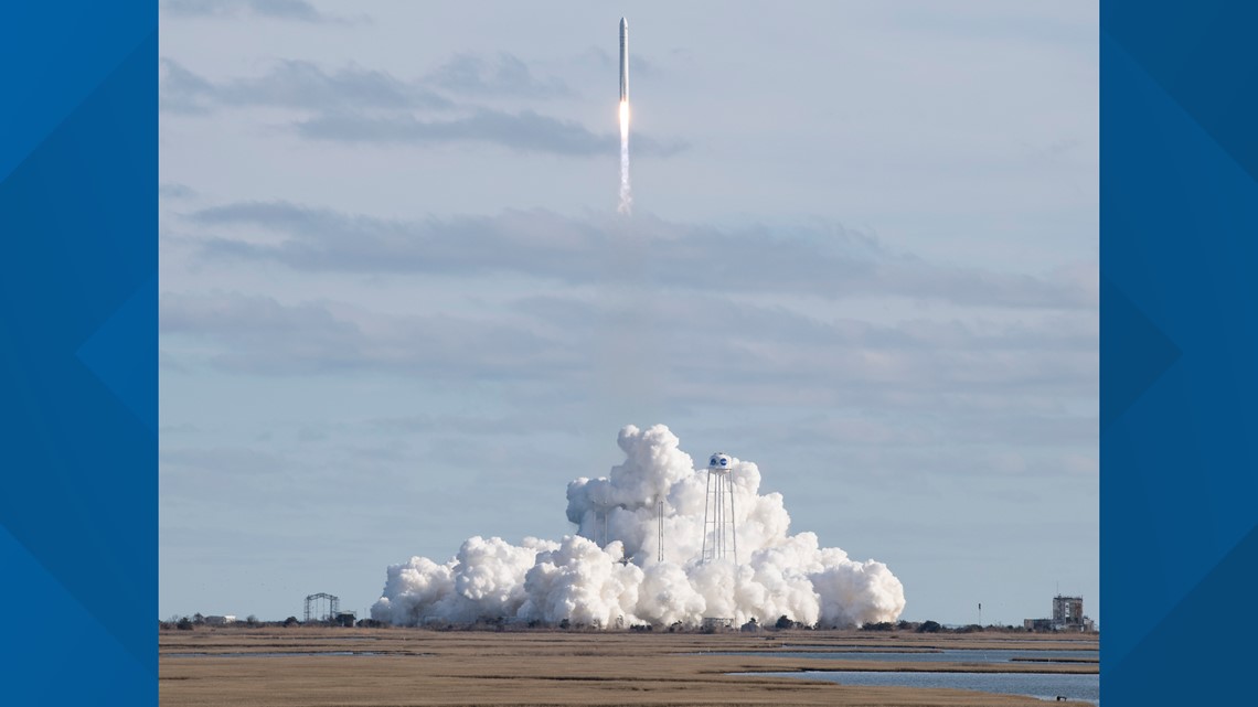 Rocket launched from Virginia headed to the ISS | cbs8.com