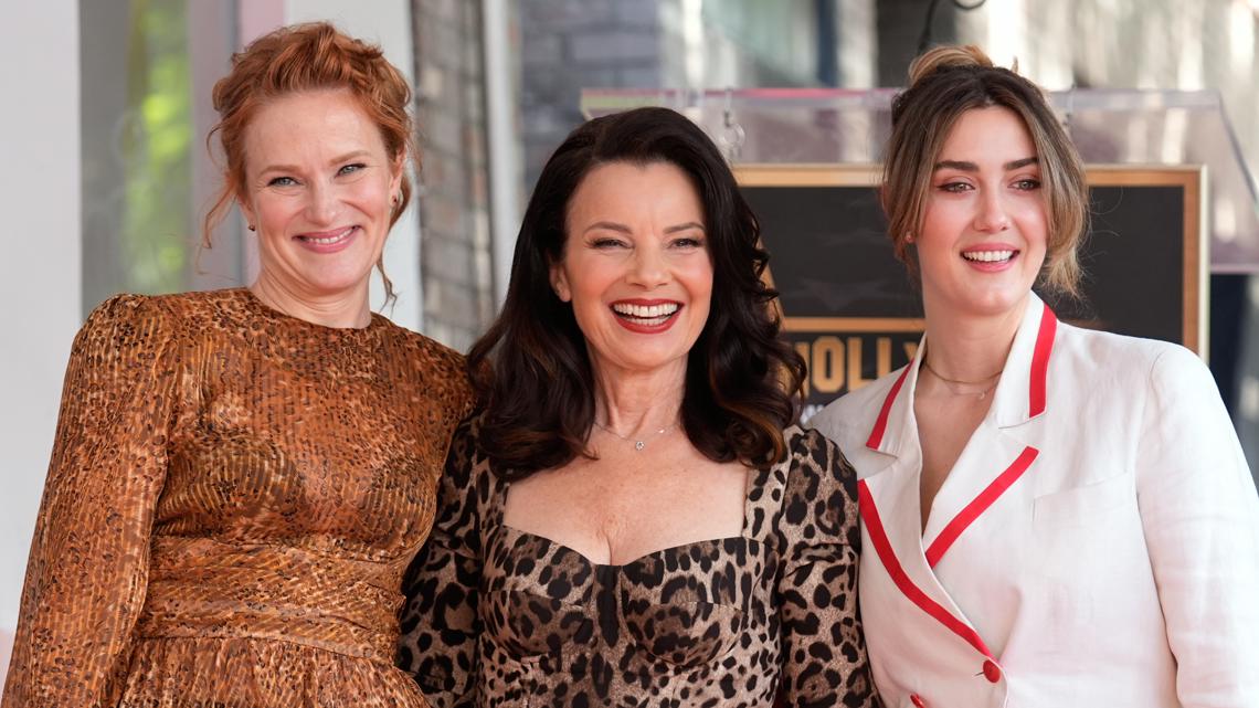 Fran Drescher honored with Walk of Fame Star on her 68th birthday ...