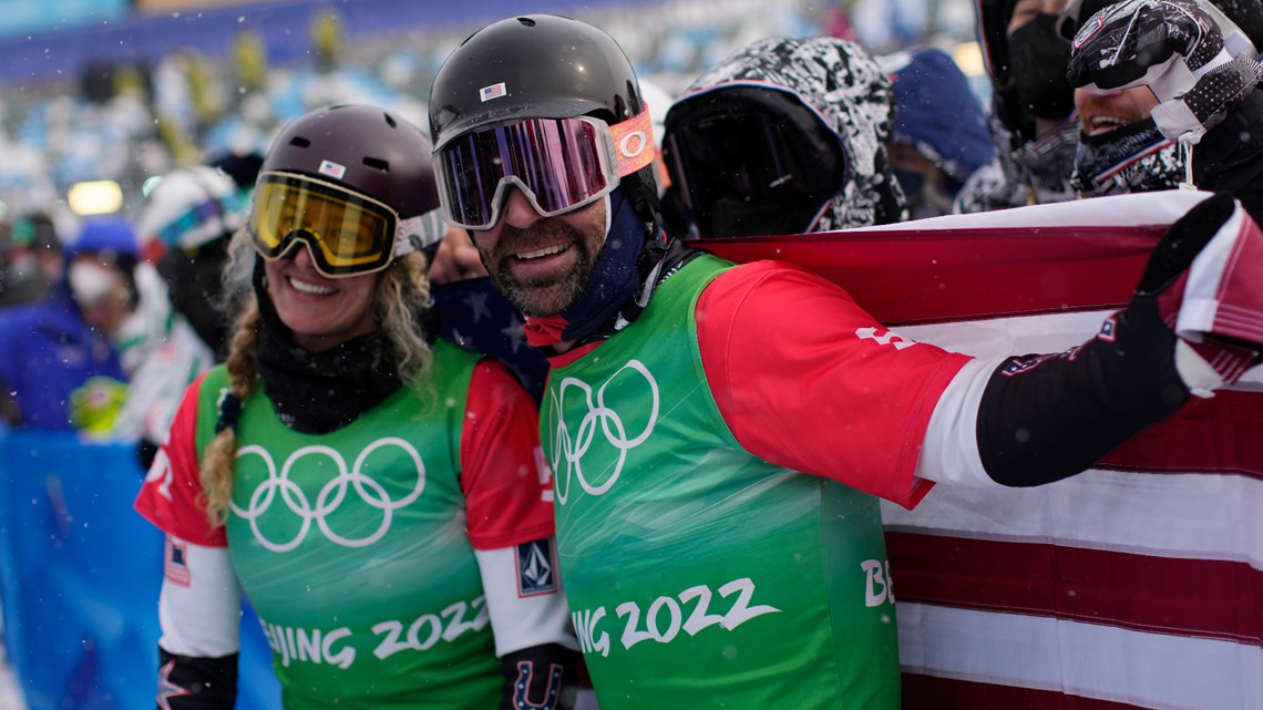 USA wins mixed team snowboardcross gold at Winter Olympics | cbs8.com