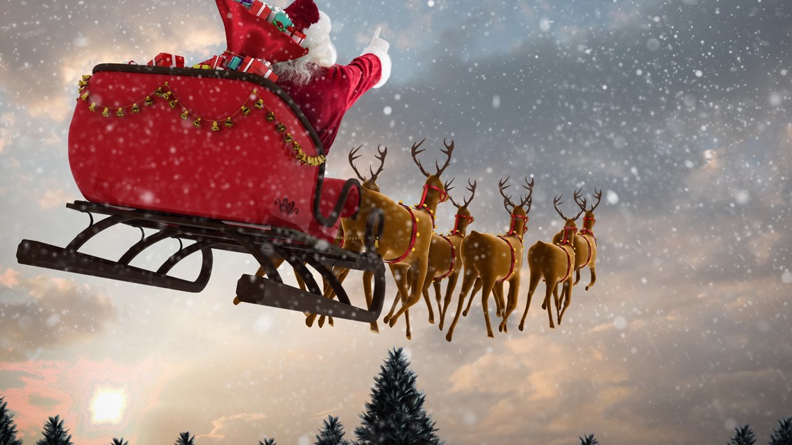 Where is Santa Claus right now? NORAD Santa Tracker live | cbs8.com
