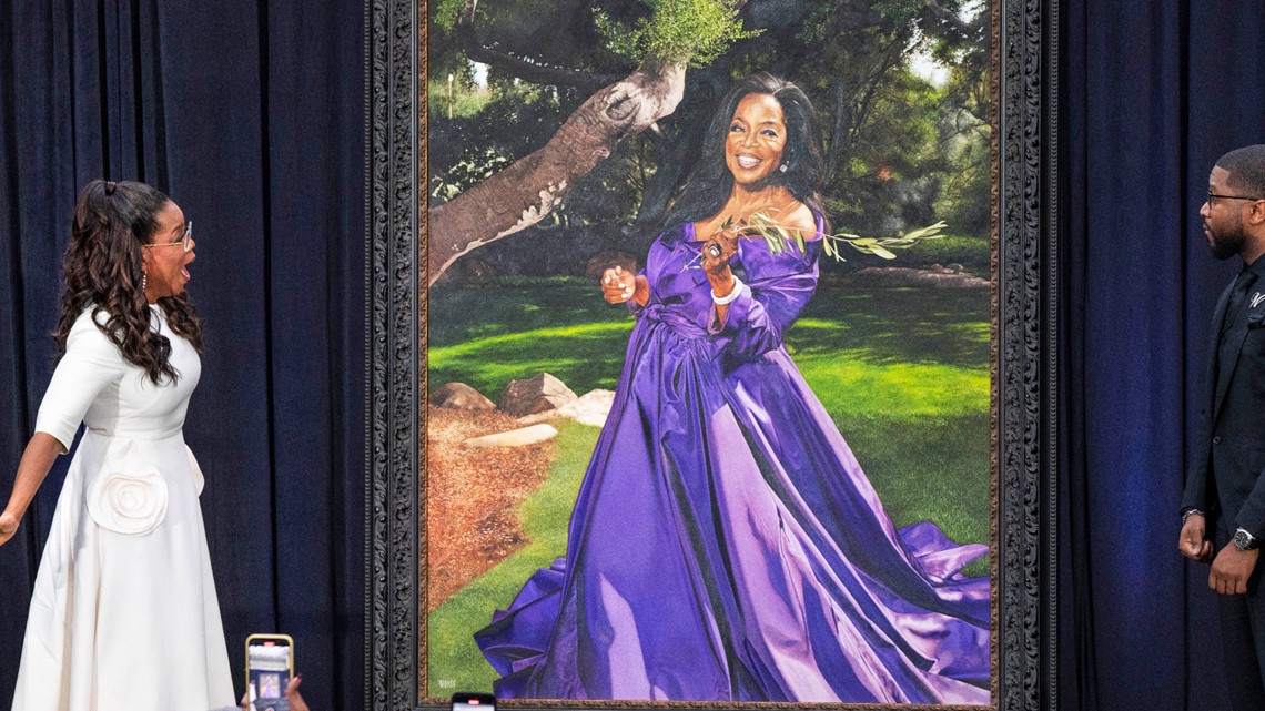 National Portrait Gallery's Oprah Winfrey painting unveiled | cbs8.com
