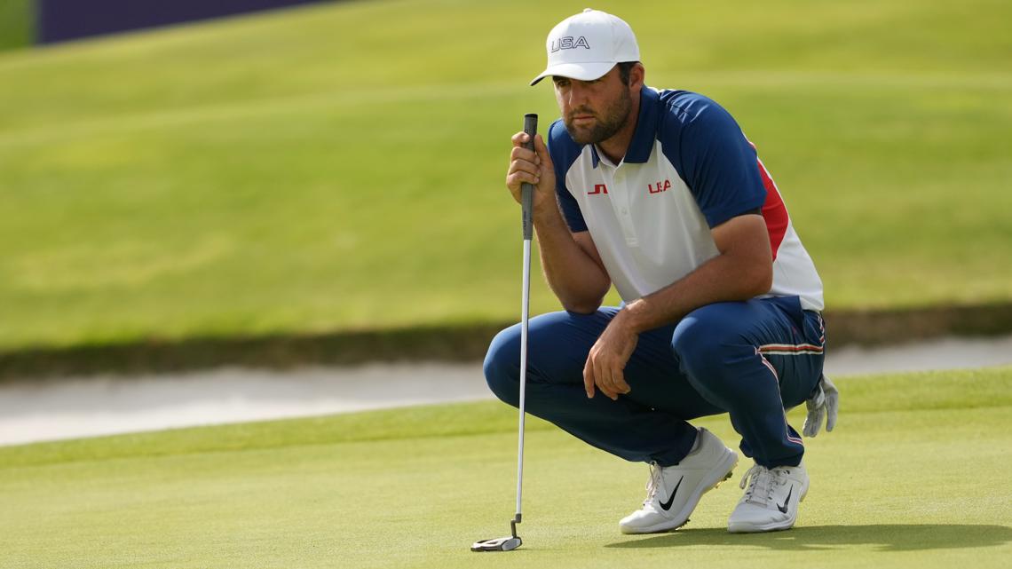 Scottie Scheffler gets Olympic gold medal in a thriller golf final ...