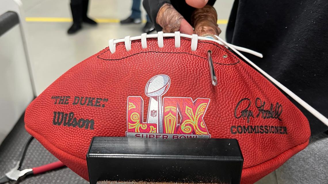How are Super Bowl footballs made? Meet the people behind the 20-step ...