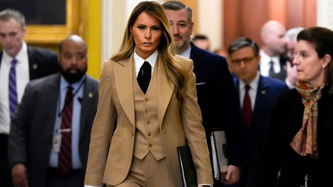 Melania Trump supports 'Take It Down Act' against online intimate ...