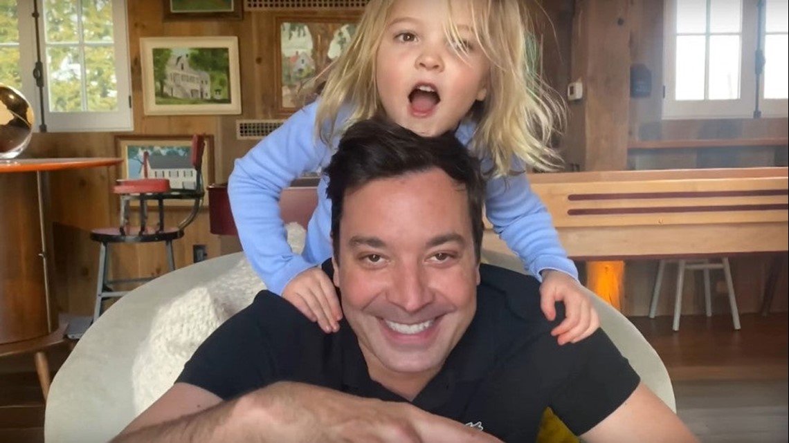 A Look Back at Jimmy Fallon's Cutest Family Moments With His Wife and ...