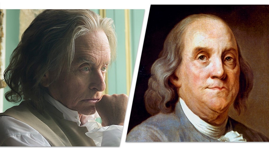 See Michael Douglas as Benjamin Franklin for Historic Limited Series ...