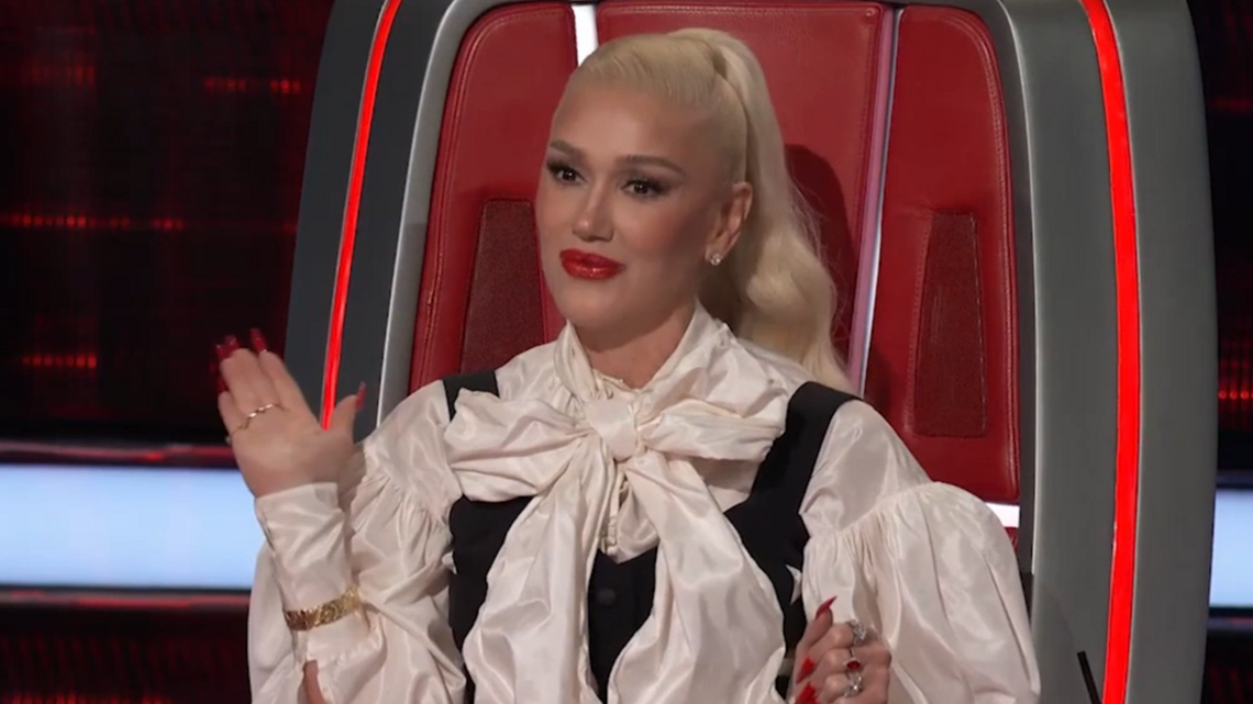 'The Voice': Gwen Stefani Hilariously Threatens to Spank a Team Member ...