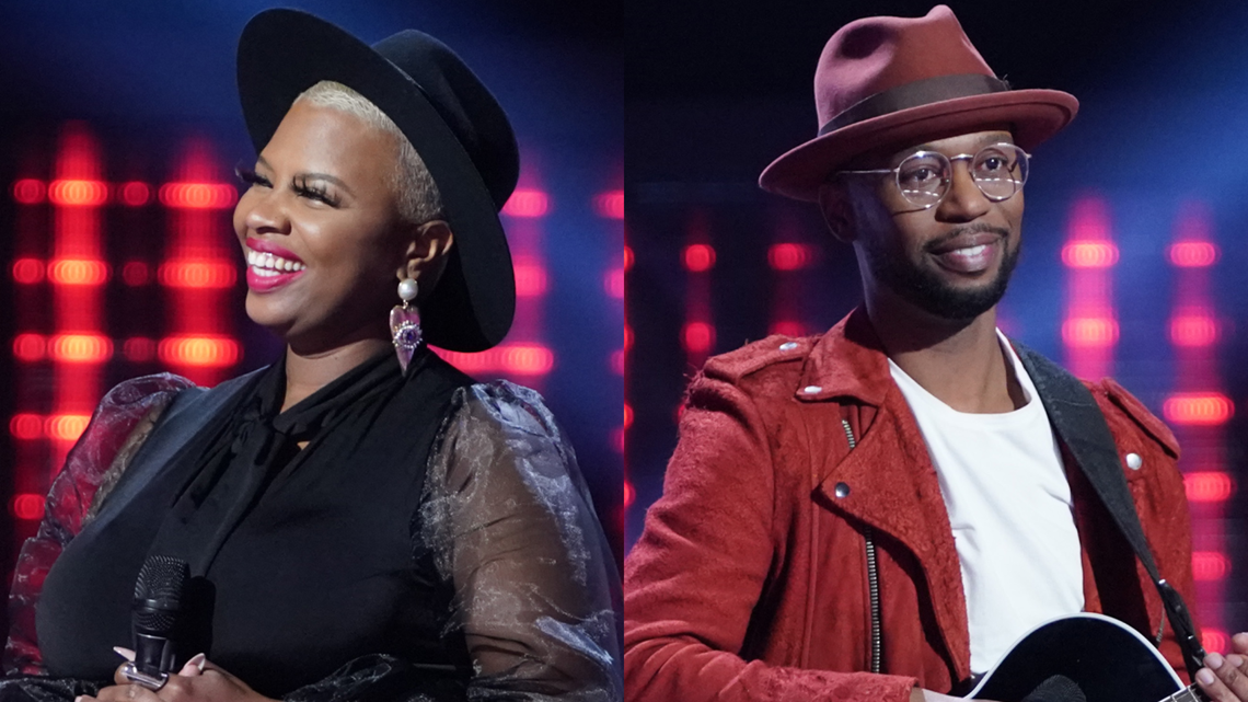 'The Voice': Dana Monique and Devan Blake Jones' Stunning Battle Leads to an Emotional Moment ...