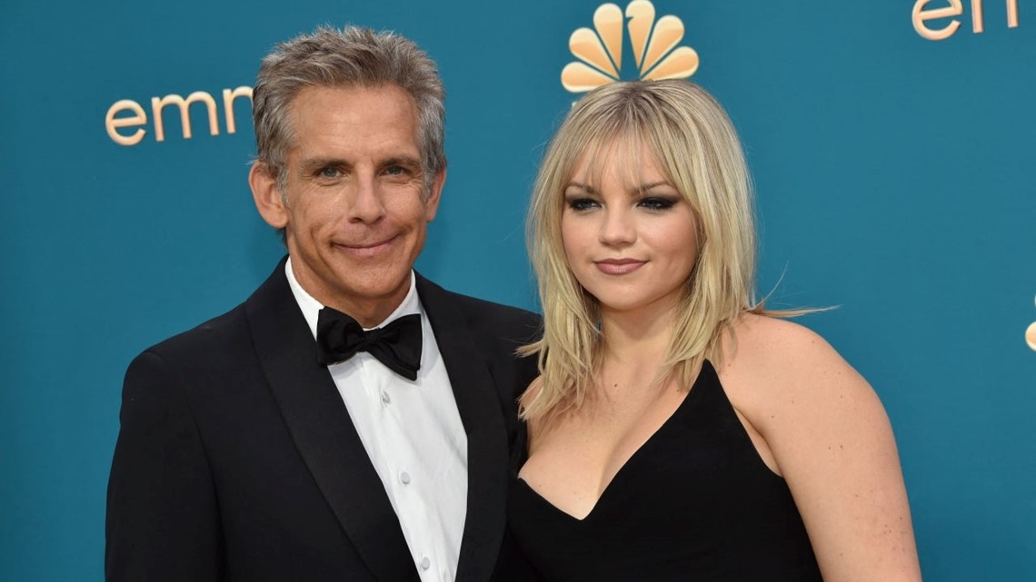 Ben Stiller Turns 2022 Emmys Into Father-Daughter Date Night With Ella ...