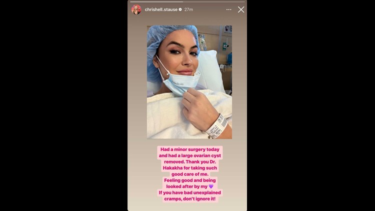 Chrishell Stause Underwent Surgery to Have an Ovarian Cyst Removed ...
