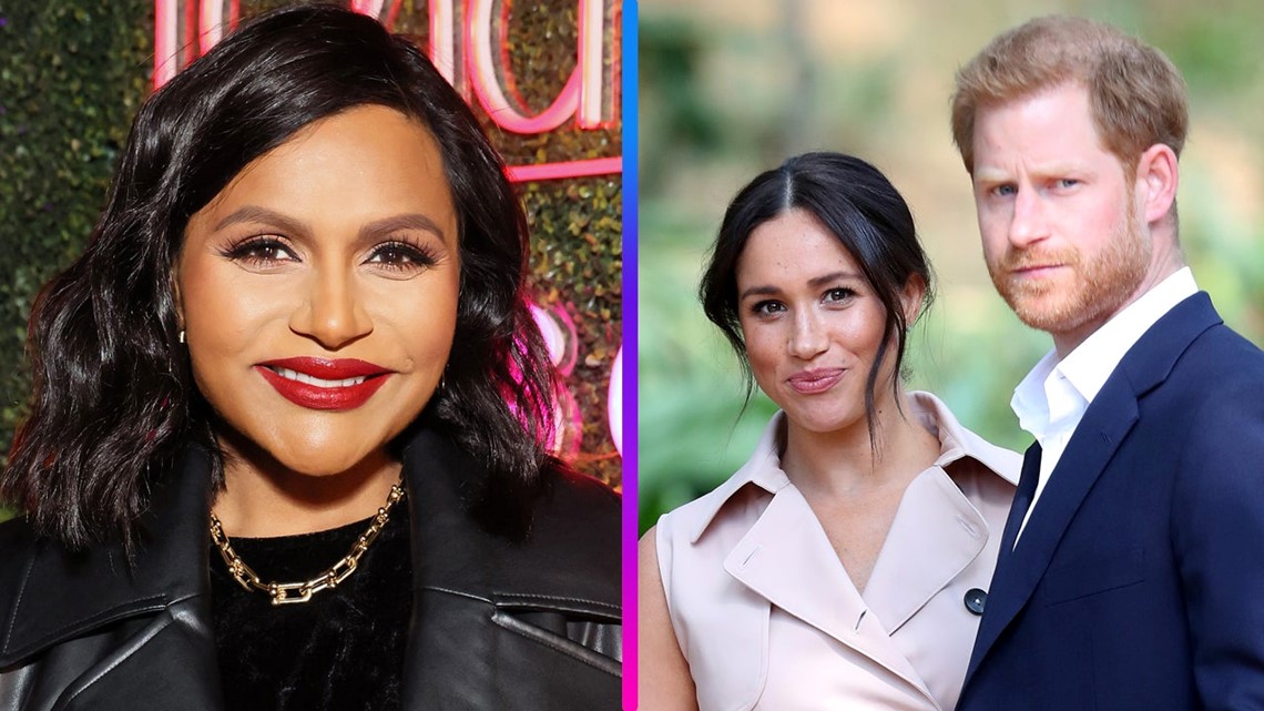 Mindy Kaling Refers to Prince Harry as 'My Friend's Husband' After ...