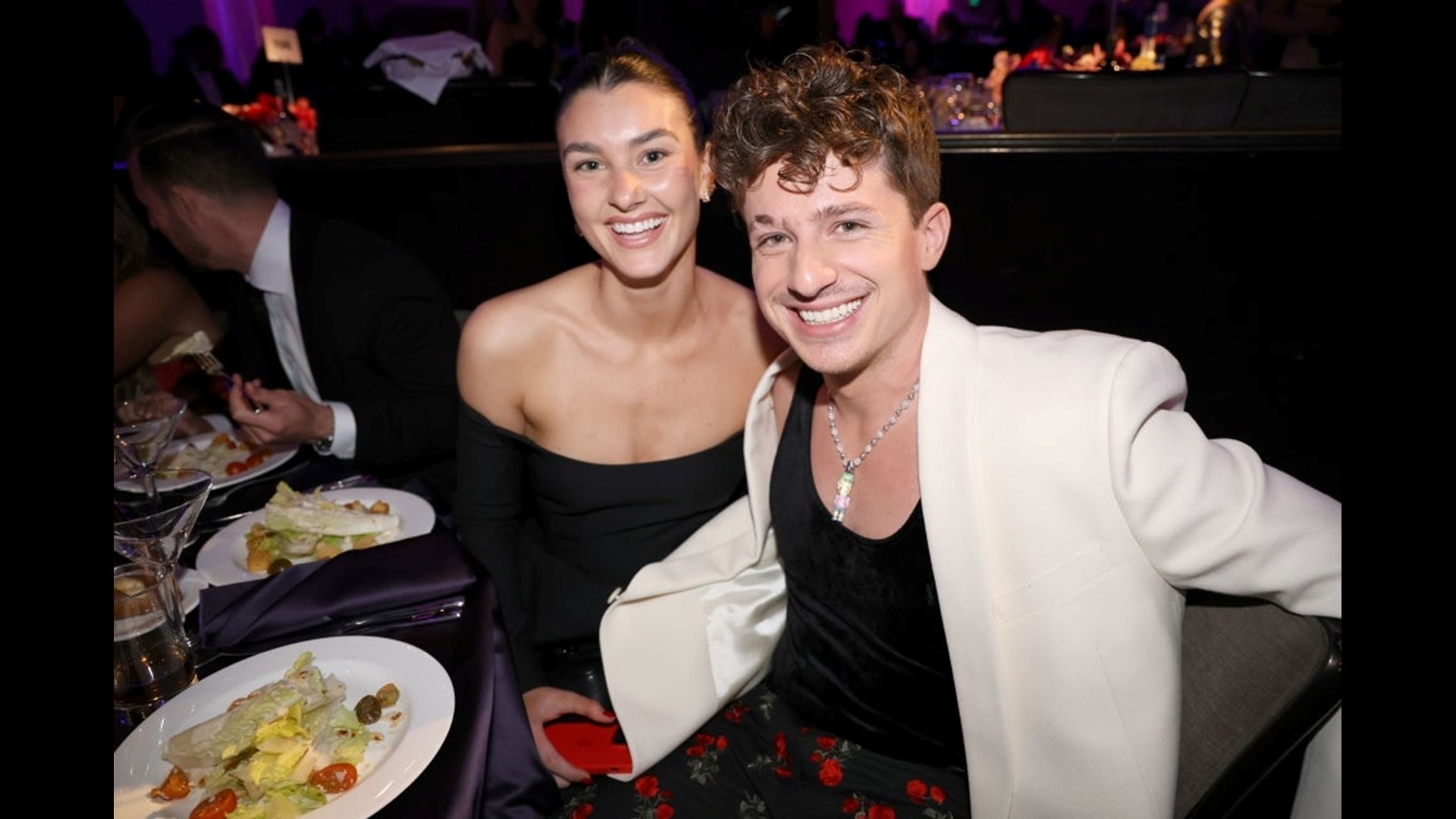 Charlie Puth Makes Red Carpet Debut With Girlfriend Brooke Sansone ...