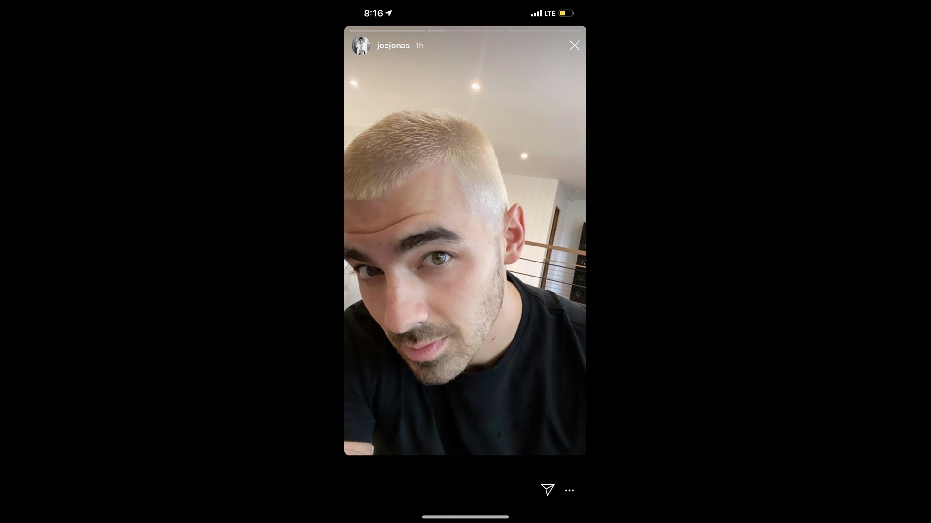 Joe Jonas Shows Off New Blonde Hair | cbs8.com