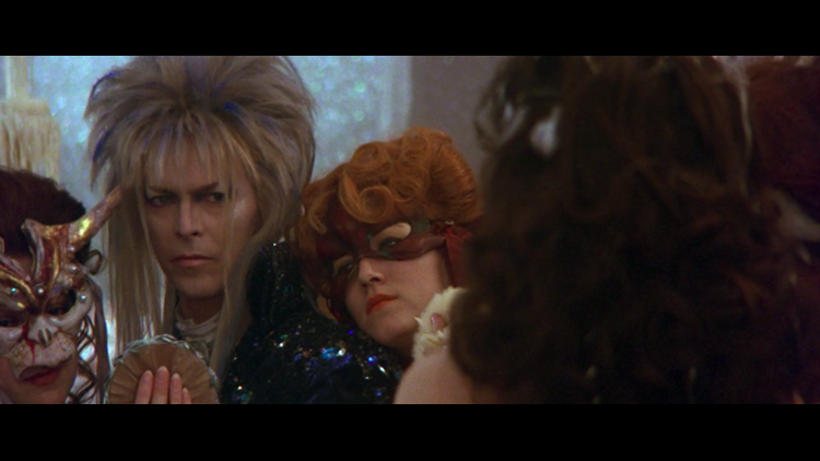 David Bowie and Jennifer Connelly's 'Labyrinth' Masquerade Ball Scene ...