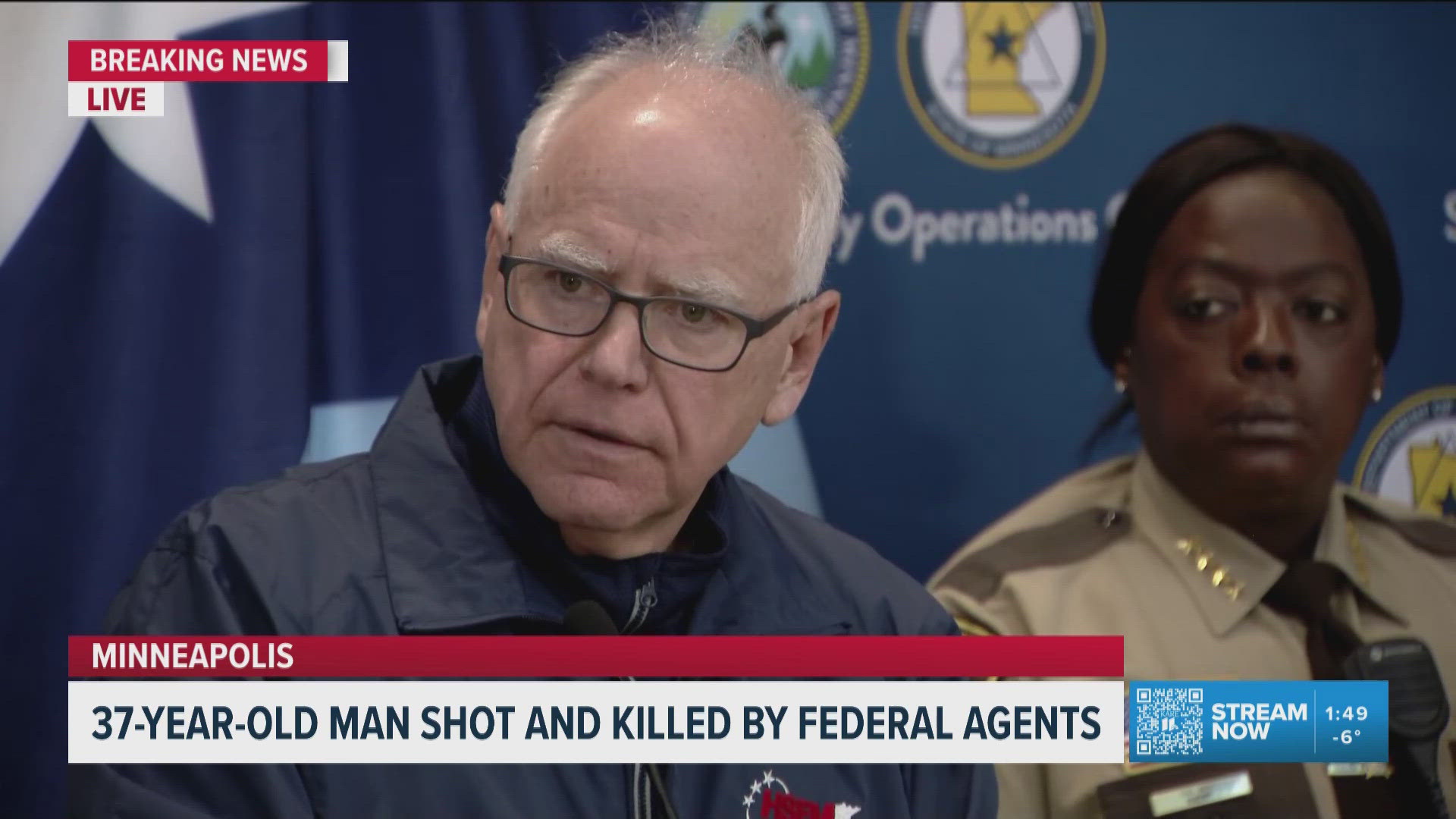 Gov. Tim Walz vows Minnesota will lead investigation into Saturday's ...