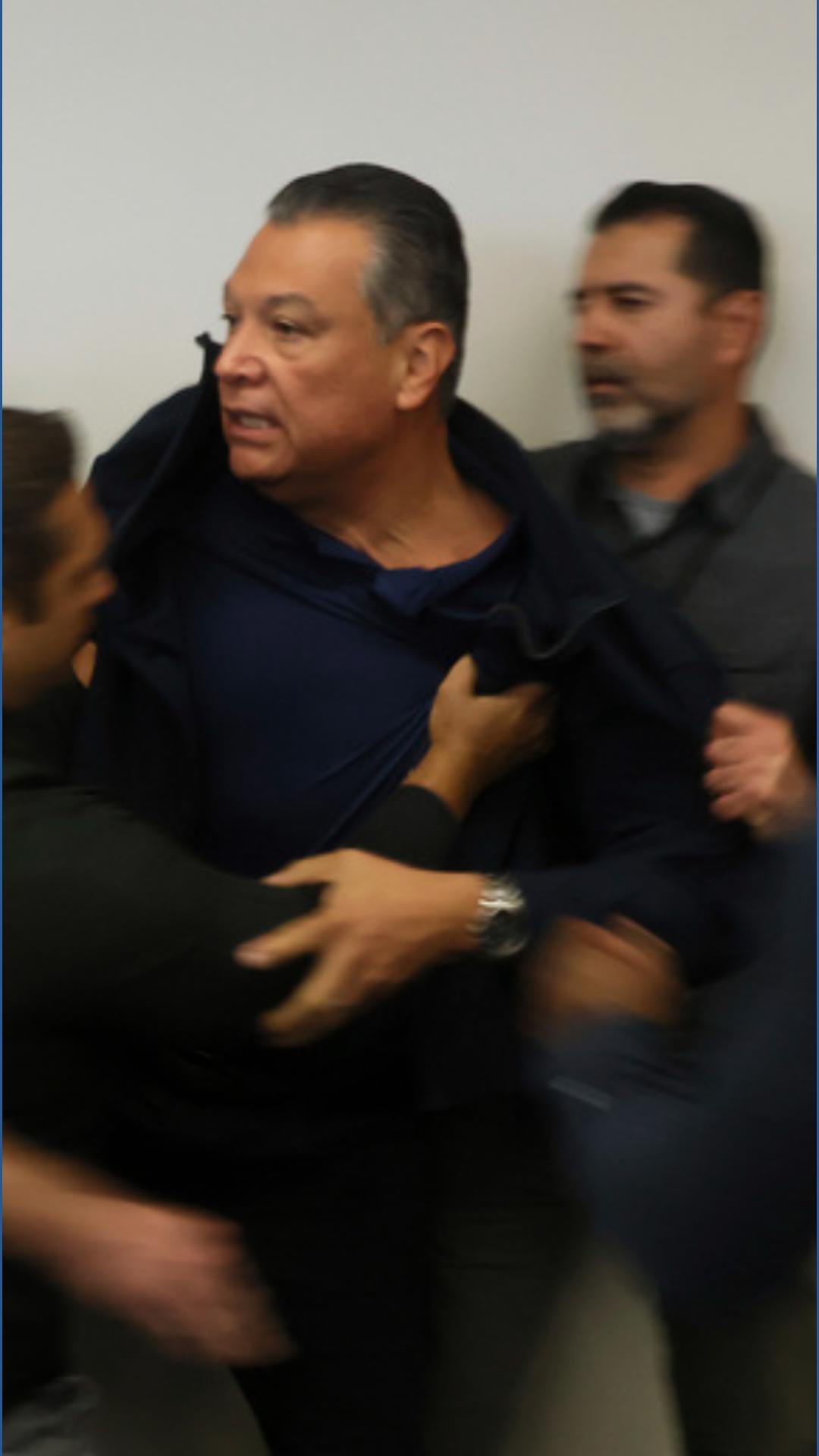 Sen. Padilla forcibly removed from DHS Press conference | cbs8.com