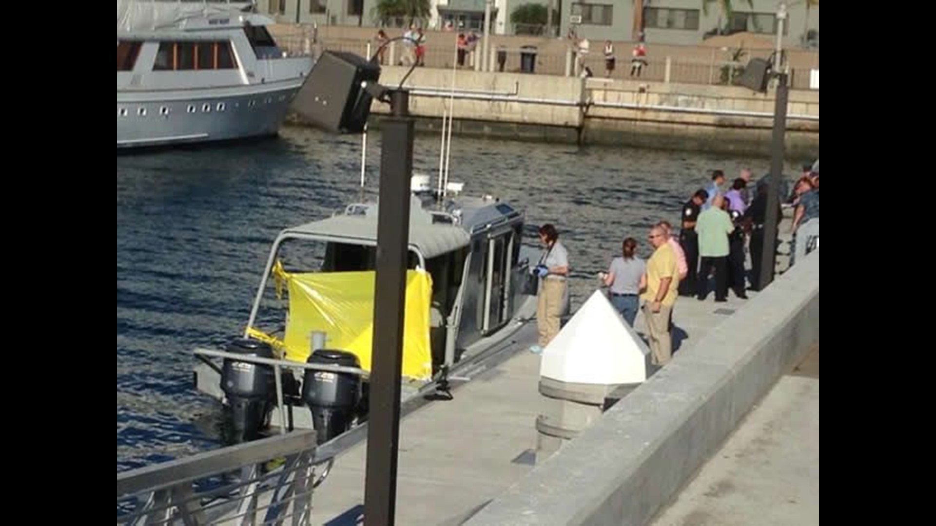 NCIS investigating fatal shooting on Navy boat at Broadway Pier | cbs8.com