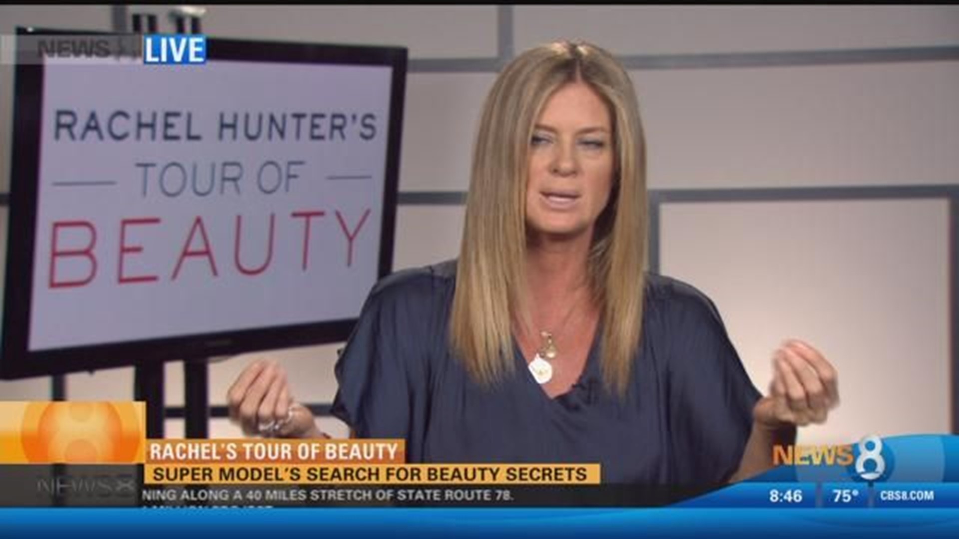 Rachel Hunter's Tour of Beauty: Search for the secret to lasting well ...