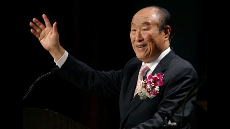 Unification Church founder Rev. Moon dies at 92 | cbs8.com