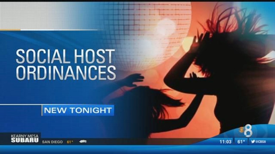 Social Host Ordinance campaign started by high school students | cbs8.com