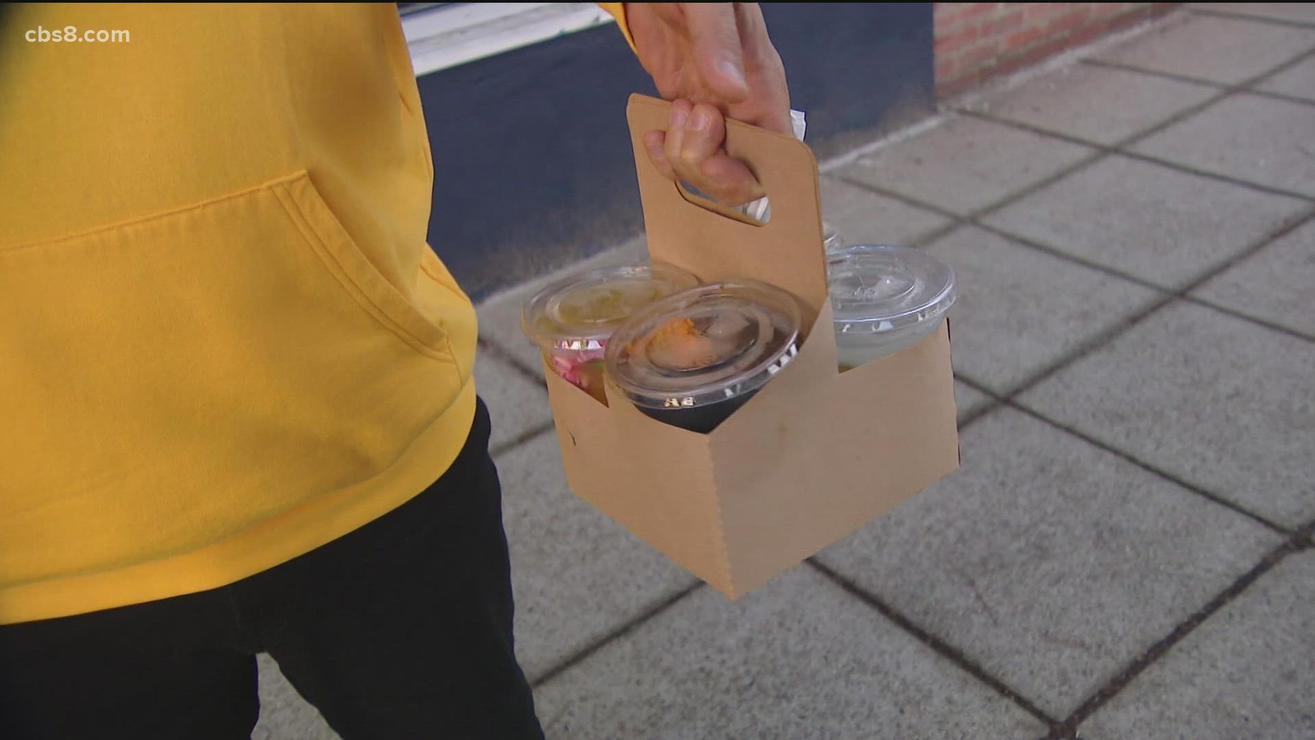 California bars and restaurants offer carry-out cocktails | cbs8.com