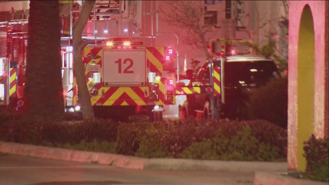Residents evacuated after fire breaks out in National City apartment ...