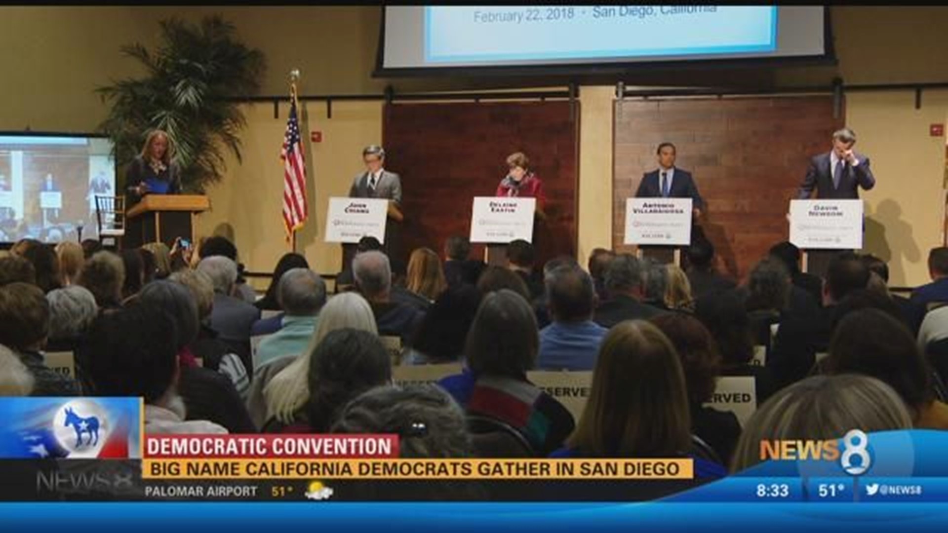 California Democrats meet in San Diego for 3-day convention | cbs8.com