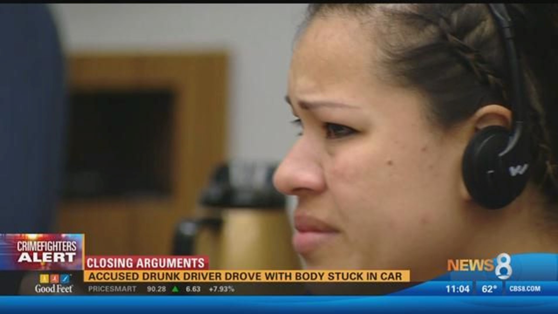 Woman guilty of murder after she drove drunk with man's body stuck in ...